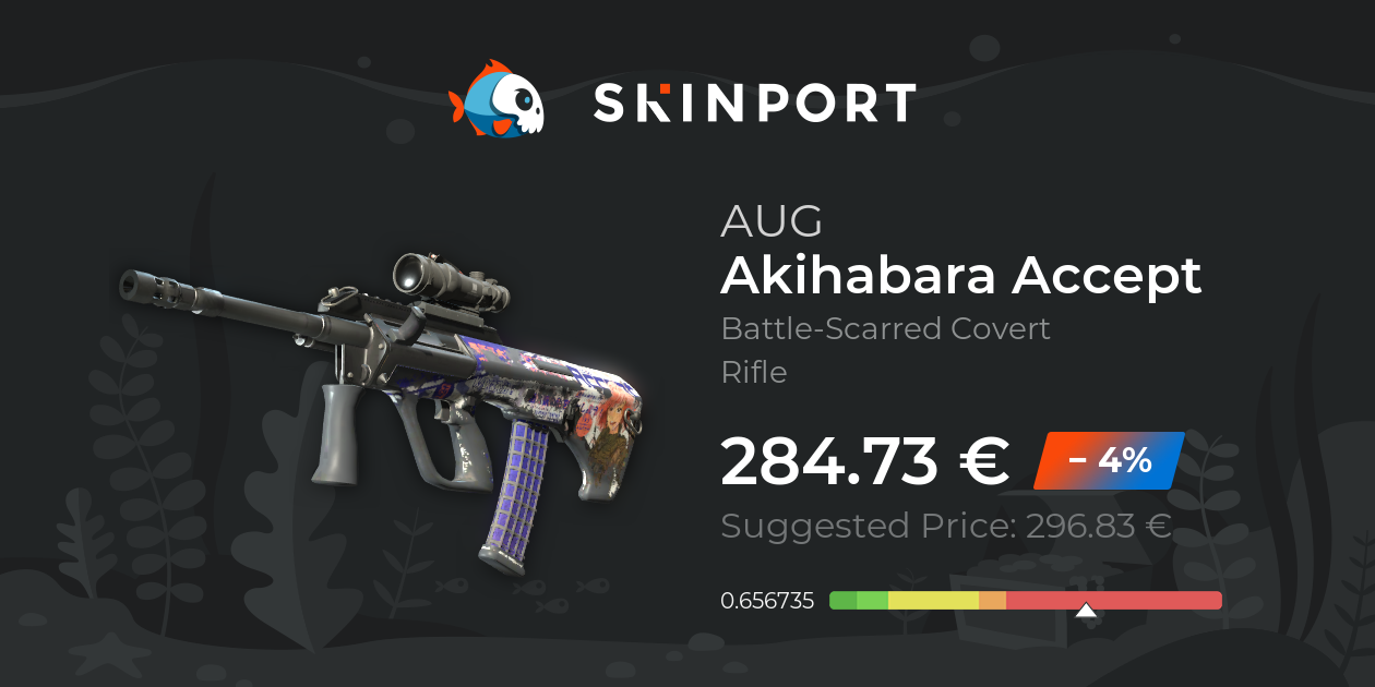 AUG | Akihabara Accept (Battle-Scarred) - Counter-Strike 2 - Skinport