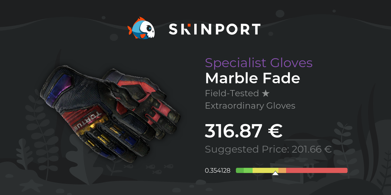 Specialist Gloves | Marble Fade (Field-Tested) - Counter-Strike 2 ...