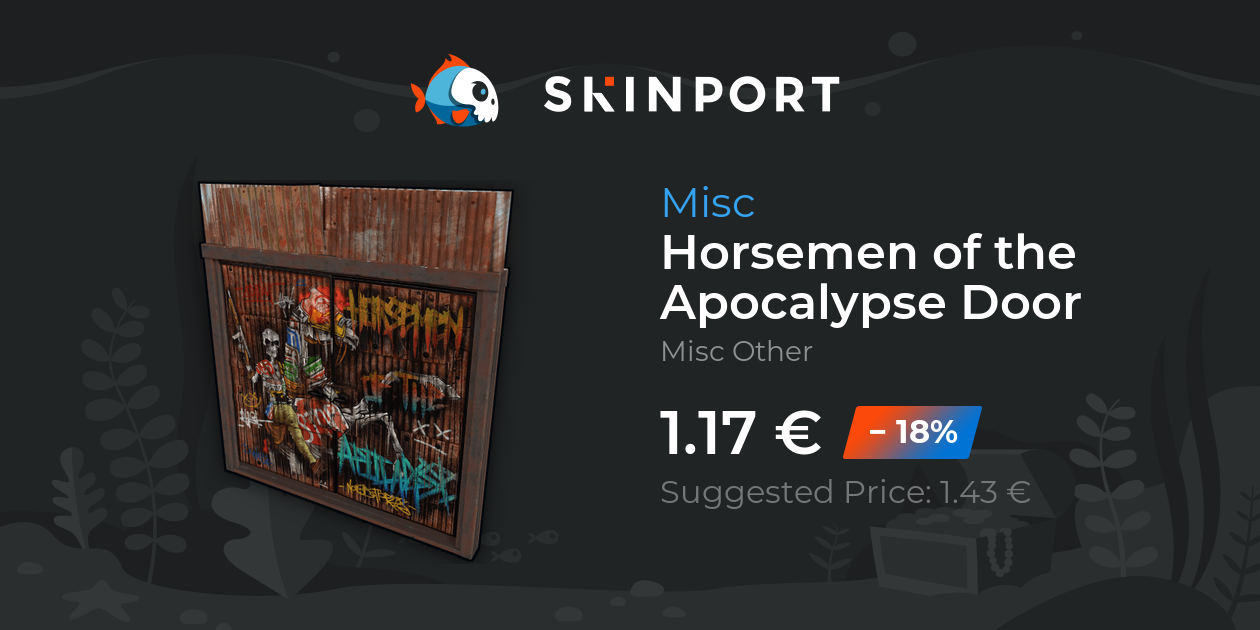 Horsemen of the Apocalypse Door - Rust - Skinport