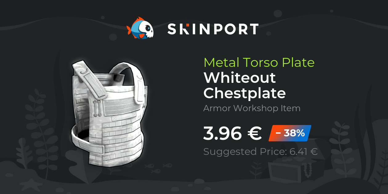 Whiteout Chestplate - Rust - Skinport