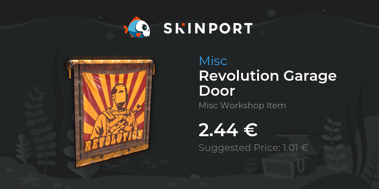Revolution Garage Door - Rust - Skinport