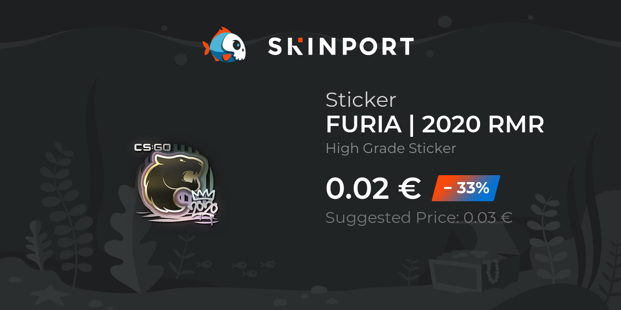 Sticker | FURIA | 2020 RMR - Counter-Strike 2 - Skinport