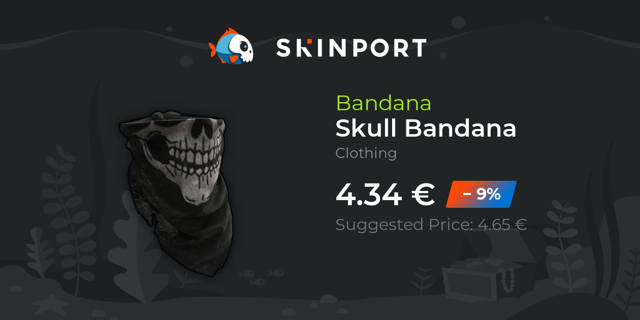 Skull Bandana - Rust - Skinport