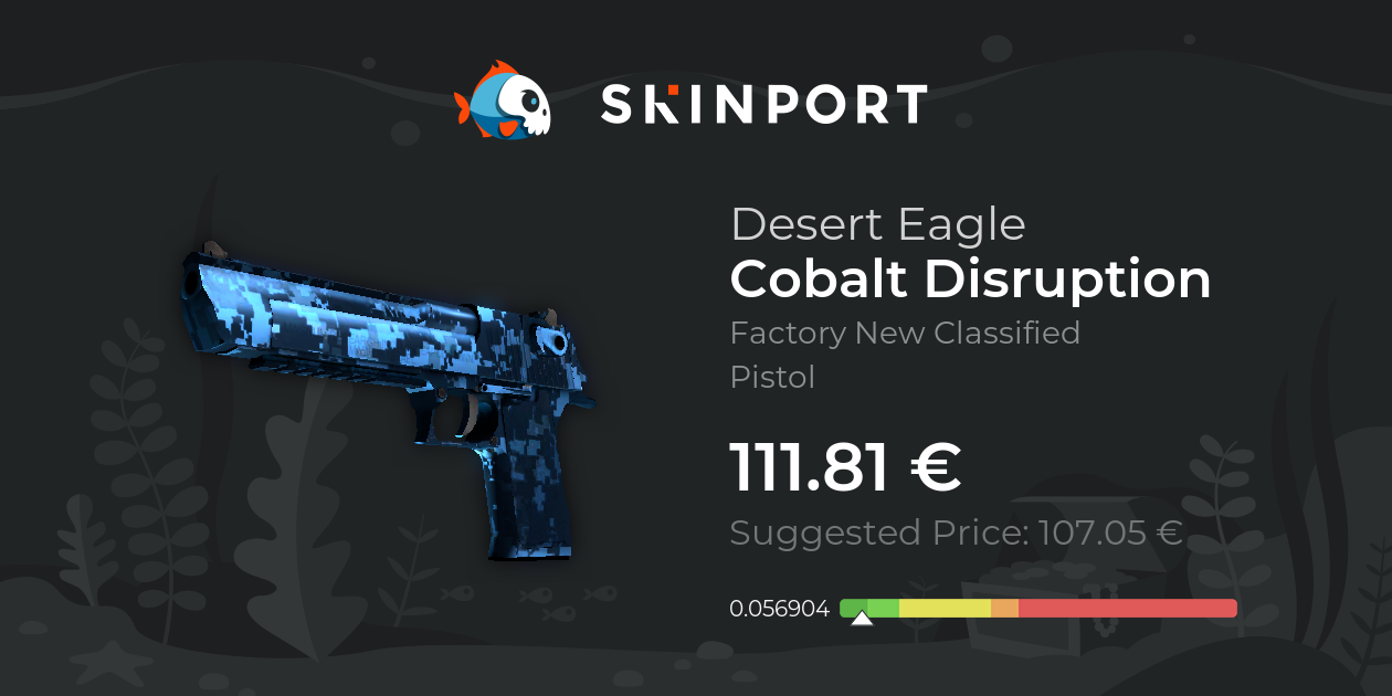 Desert Eagle | Cobalt Disruption (Factory New) - CS:GO - Skinport