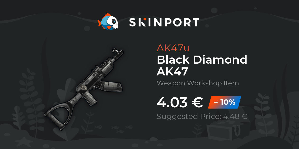 Black Diamond AK47 - Rust - Skinport