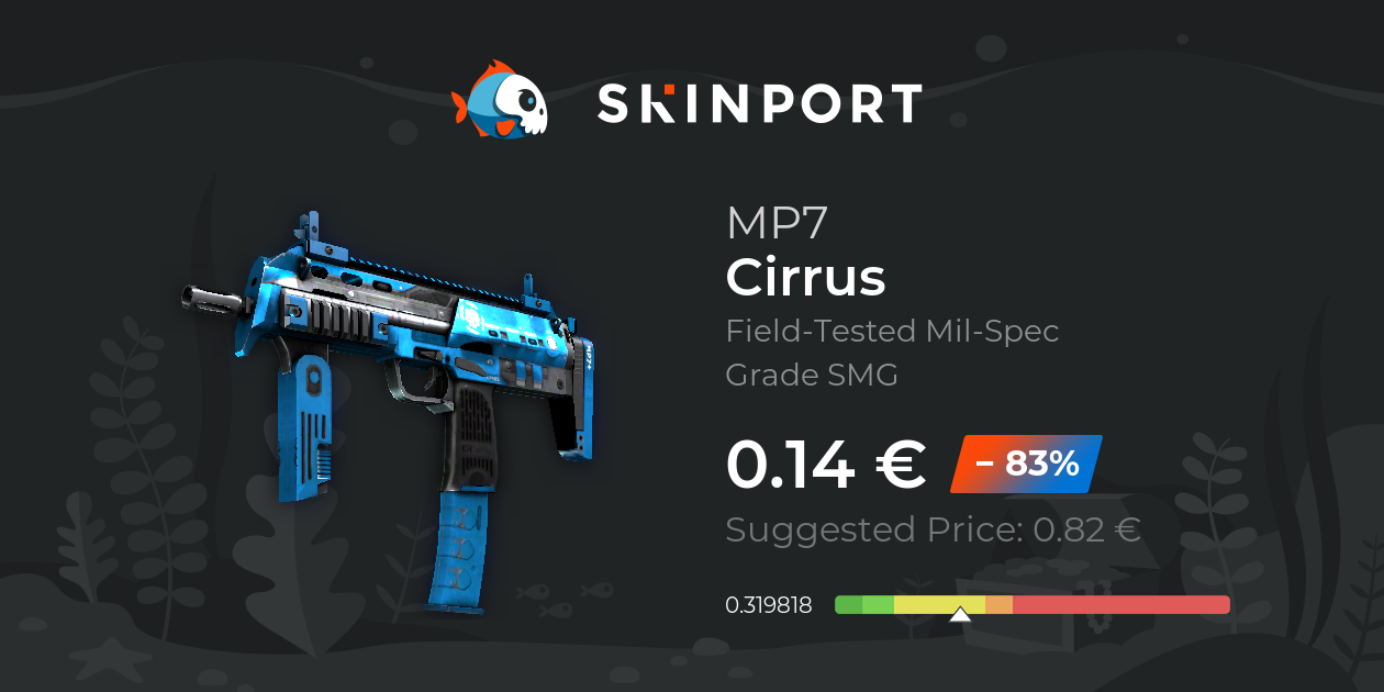 MP7 | Cirrus (Field-Tested) - CS:GO - Skinport