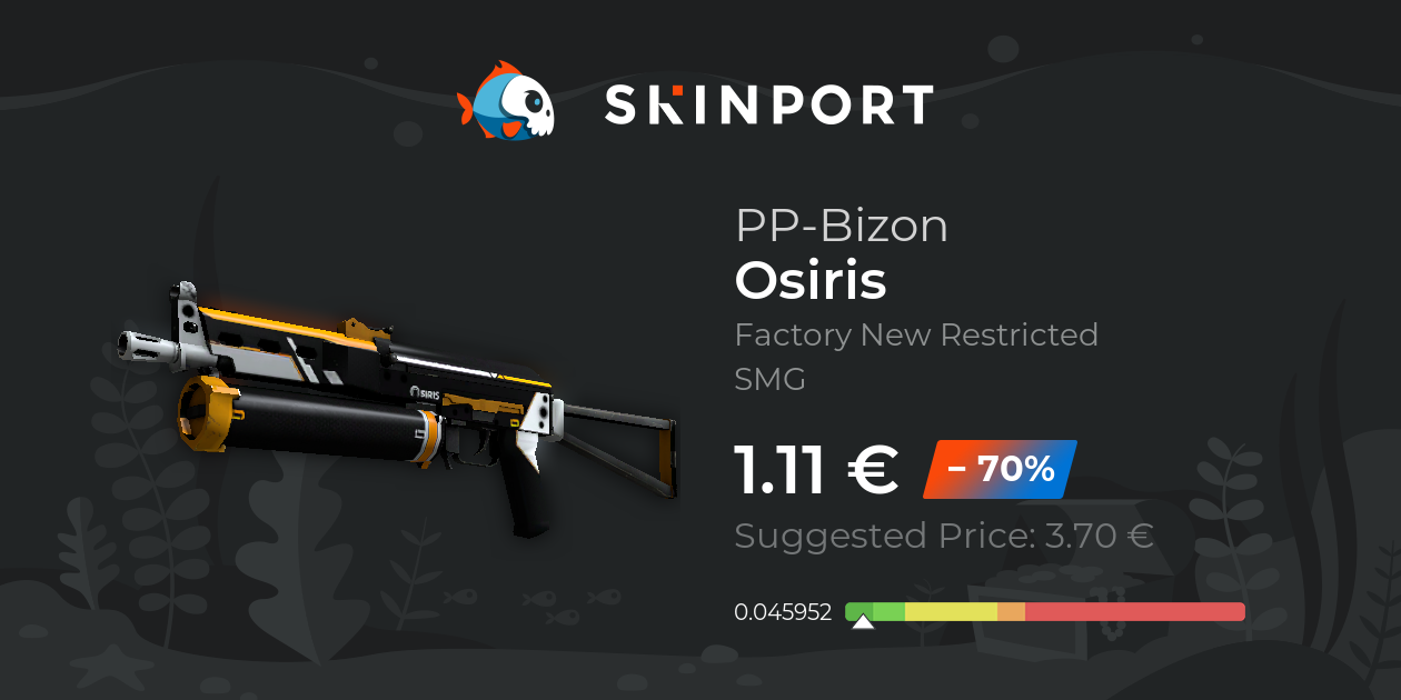 PP-Bizon | Osiris (Factory New) - Counter-Strike 2 - Skinport