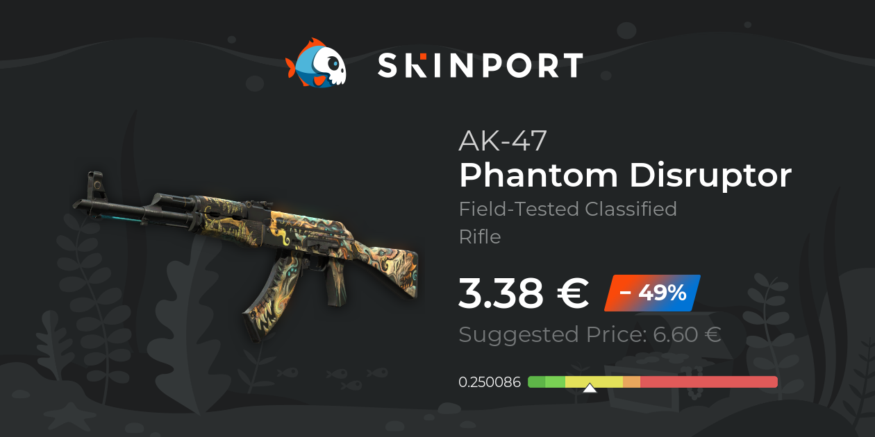 AK-47 | Phantom Disruptor (Field-Tested) - Counter-Strike 2 - Skinport