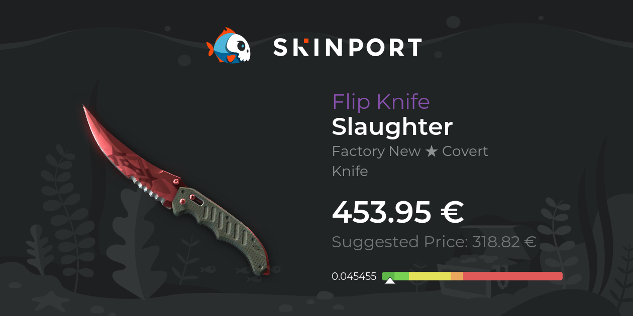 Flip Knife | Slaughter (Factory New) - Counter-Strike 2 - Skinport