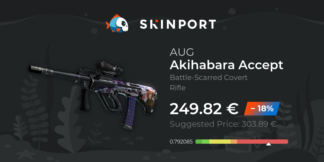 AUG | Akihabara Accept (Battle-Scarred) - Counter-Strike 2 - Skinport