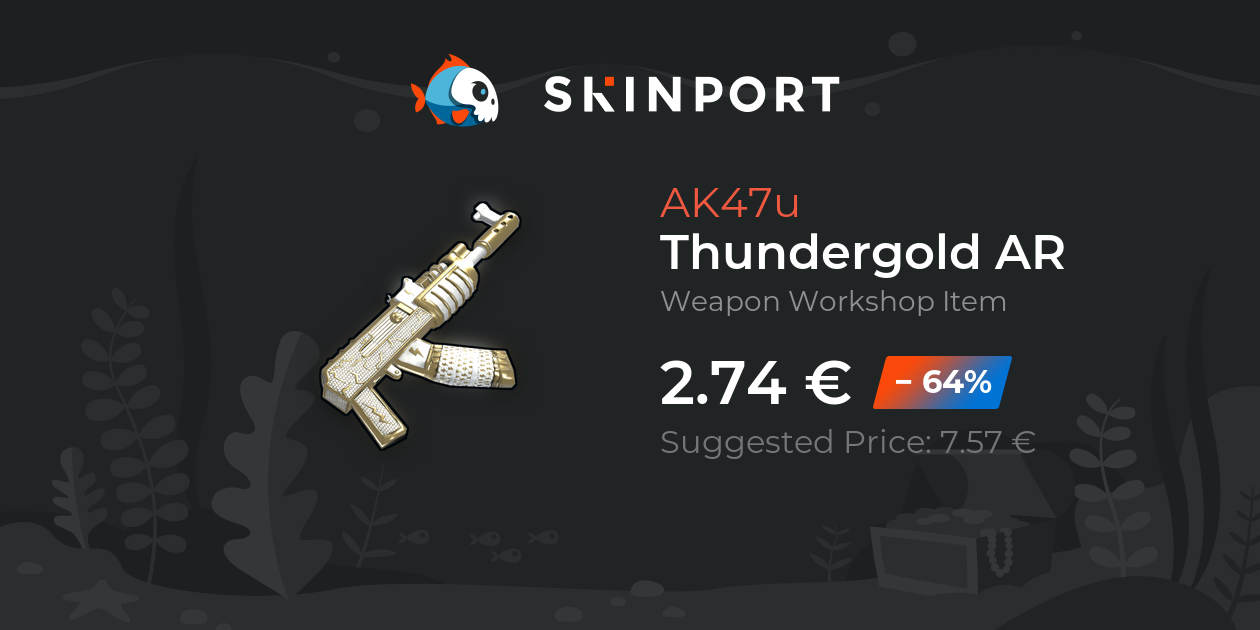 Thundergold AR - Rust - Skinport