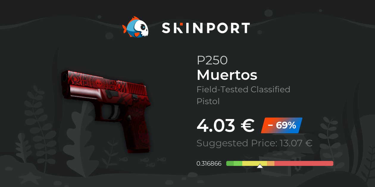 P250 | Muertos (Field-Tested) - CS2 - Skinport