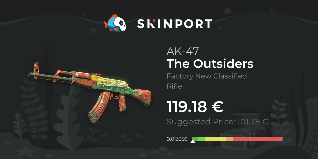 AK-47 | The Outsiders (Factory New) - Counter-Strike 2 - Skinport