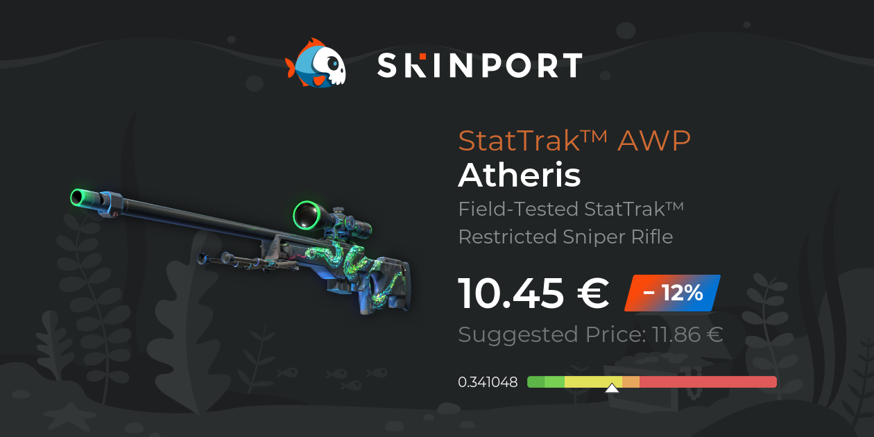 StatTrak™ AWP | Atheris (Field-Tested) - Counter-Strike 2 - Skinport