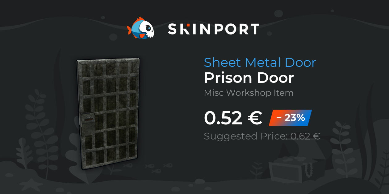 Prison Door - Rust - Skinport