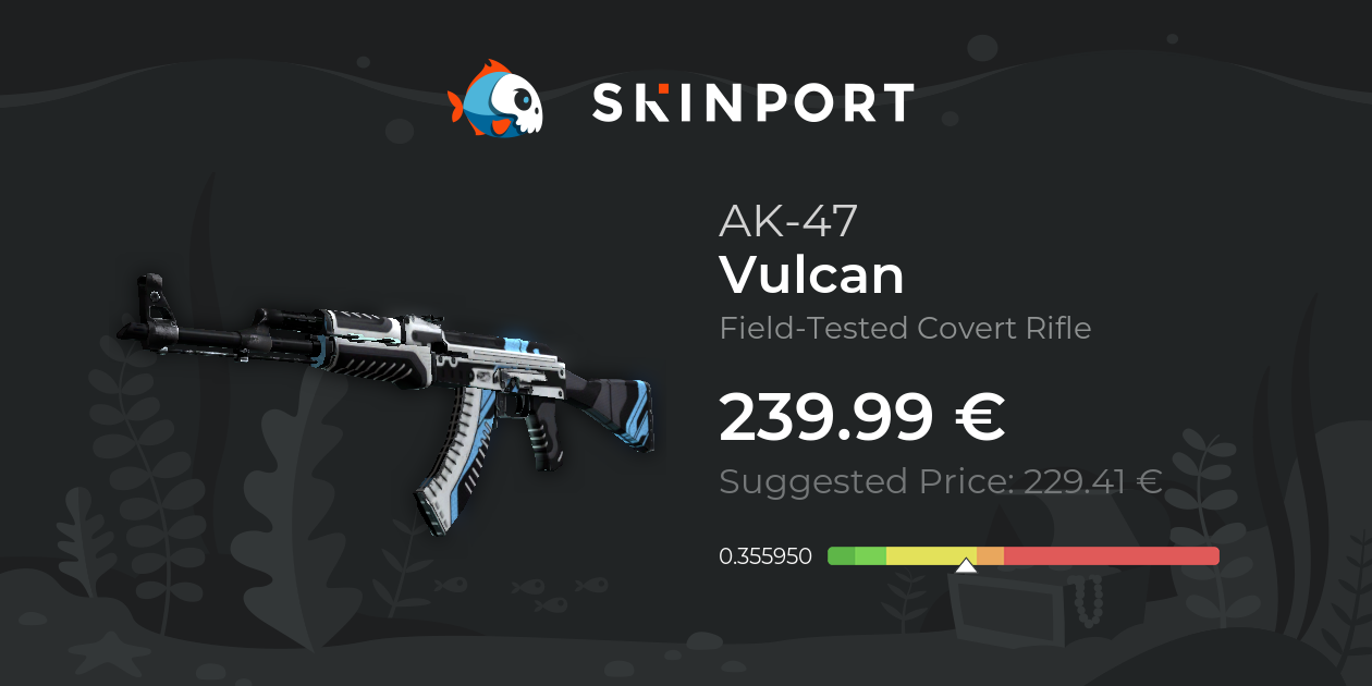 AK-47 | Vulcan (Field-Tested) - Counter-Strike 2 - Skinport