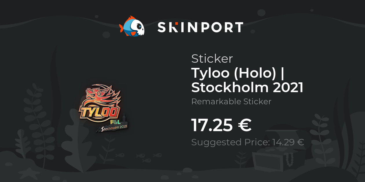 Sticker | Tyloo (Holo) | Stockholm 2021 - Counter-Strike 2 - Skinport