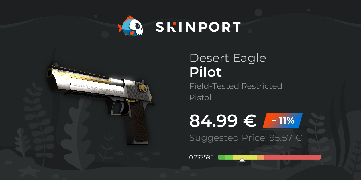 Desert Eagle | Pilot (Field-Tested) - CS2 - Skinport