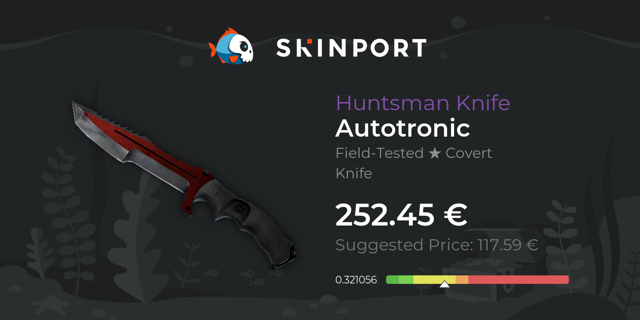 Huntsman Knife | Autotronic (Field-Tested) - CS:GO - Skinport