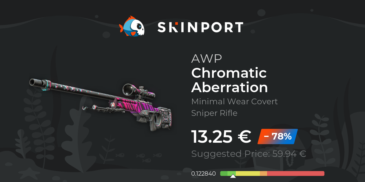 AWP | Chromatic Aberration (Minimal Wear) - Counter-Strike 2 - Skinport