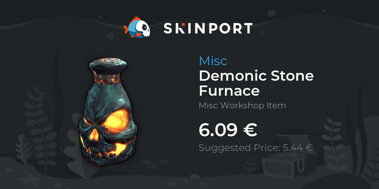 Demonic Stone Furnace - Rust - Skinport
