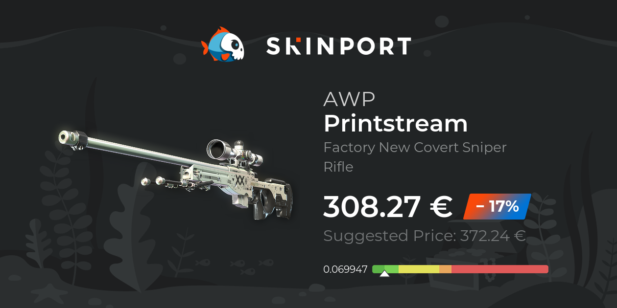 AWP | Printstream (Factory New) - Counter-Strike 2 - Skinport