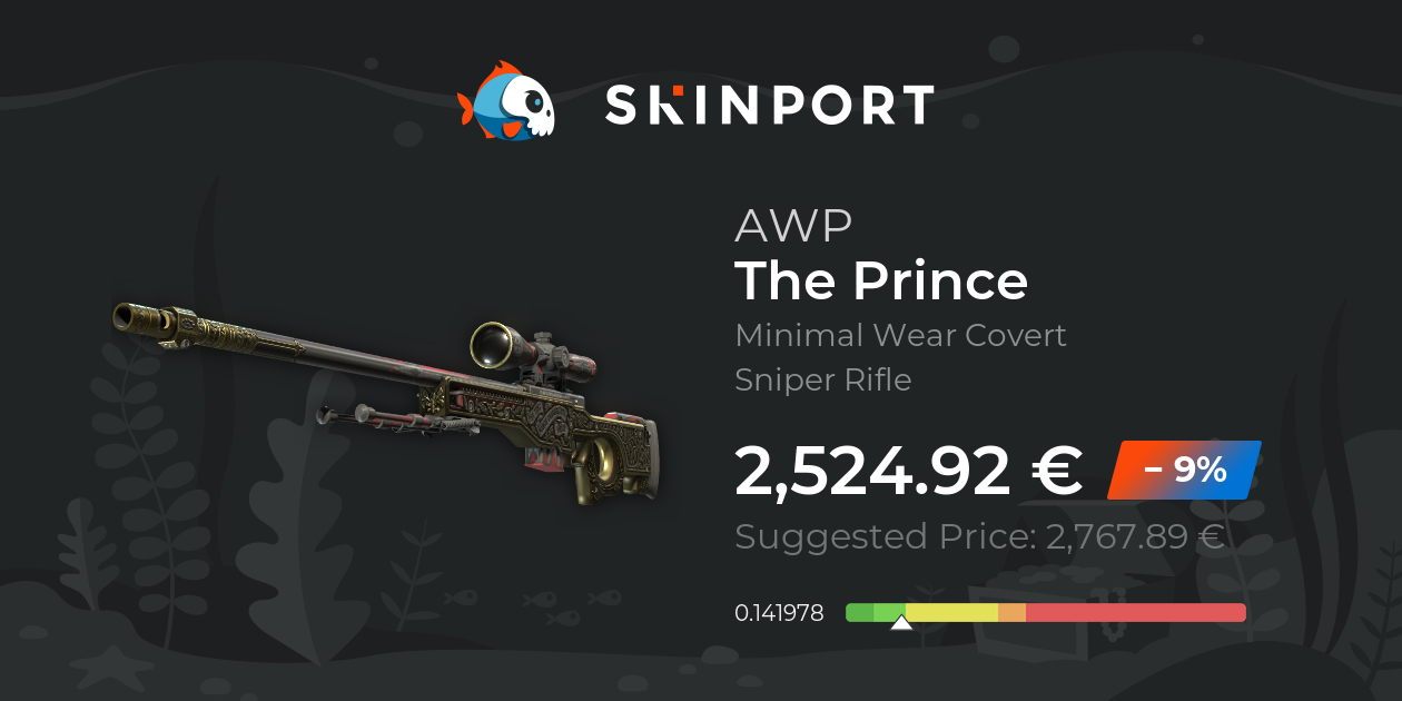 AWP | The Prince (Minimal Wear) - Counter-Strike 2 - Skinport