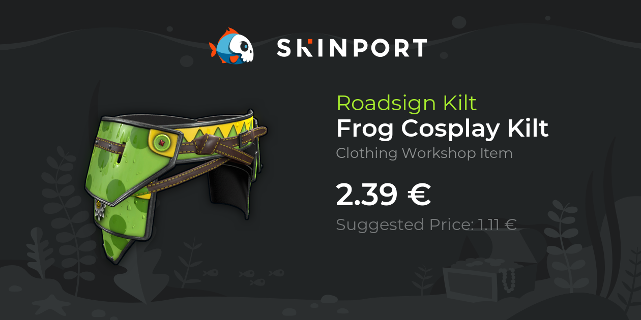 Frog Cosplay Kilt - Rust - Skinport