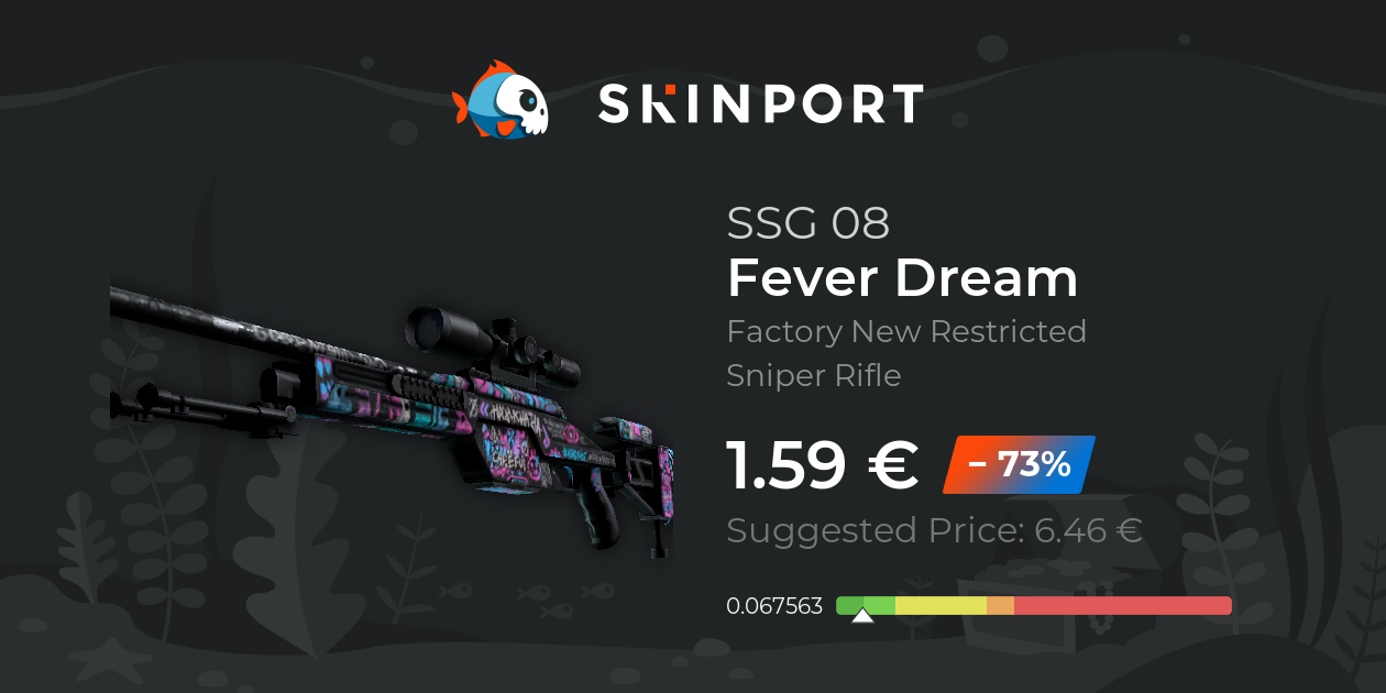 SSG 08 | Fever Dream (Factory New) - CS2 - Skinport