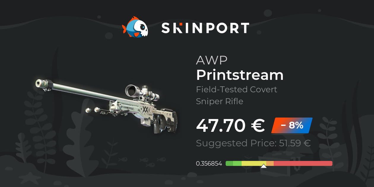 AWP | Printstream (Field-Tested) - Counter-Strike 2 - Skinport