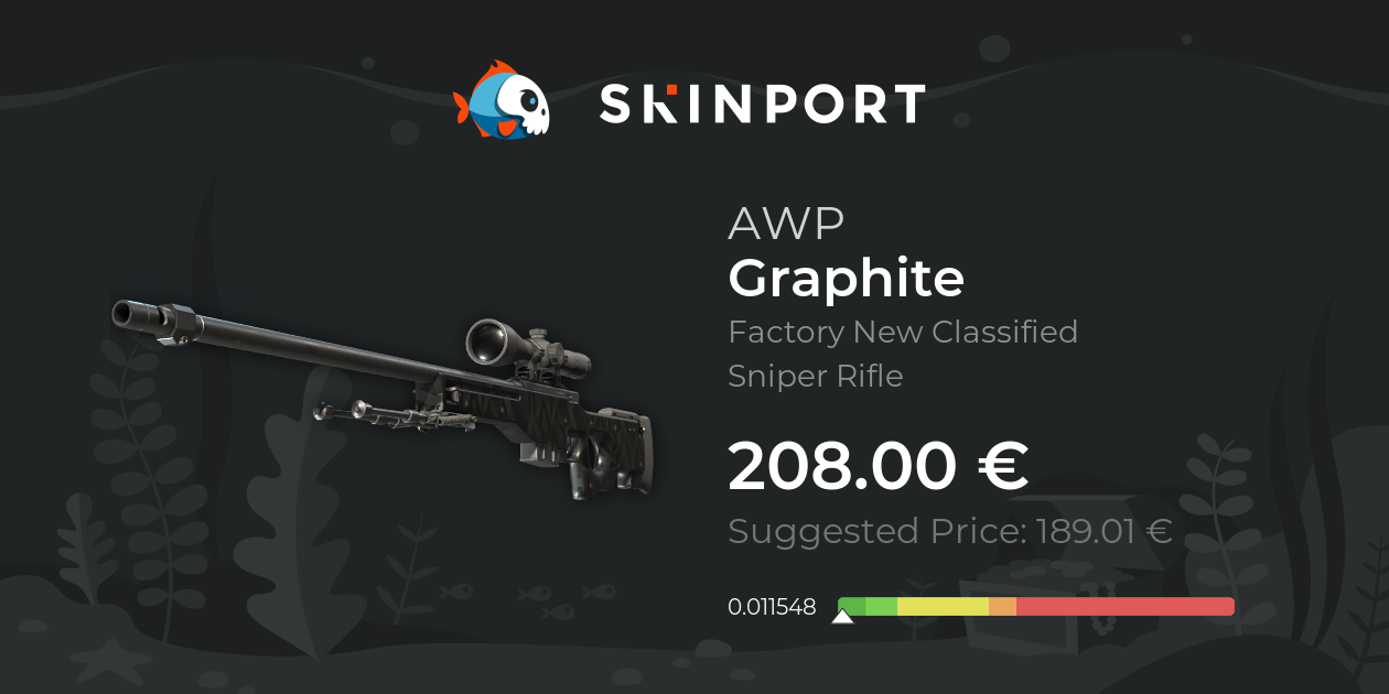 AWP | Graphite (Factory New) - Counter-Strike 2 - Skinport
