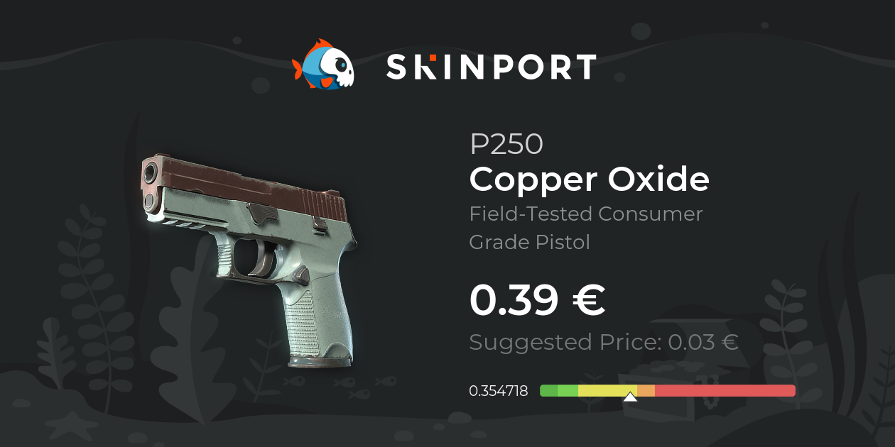 P250 | Copper Oxide (Görevde Kullanılmış) - Counter-Strike 2 - Skinport