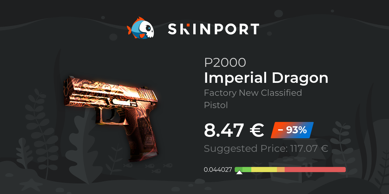 P2000 | Imperial Dragon (Factory New) - Counter-Strike 2 - Skinport