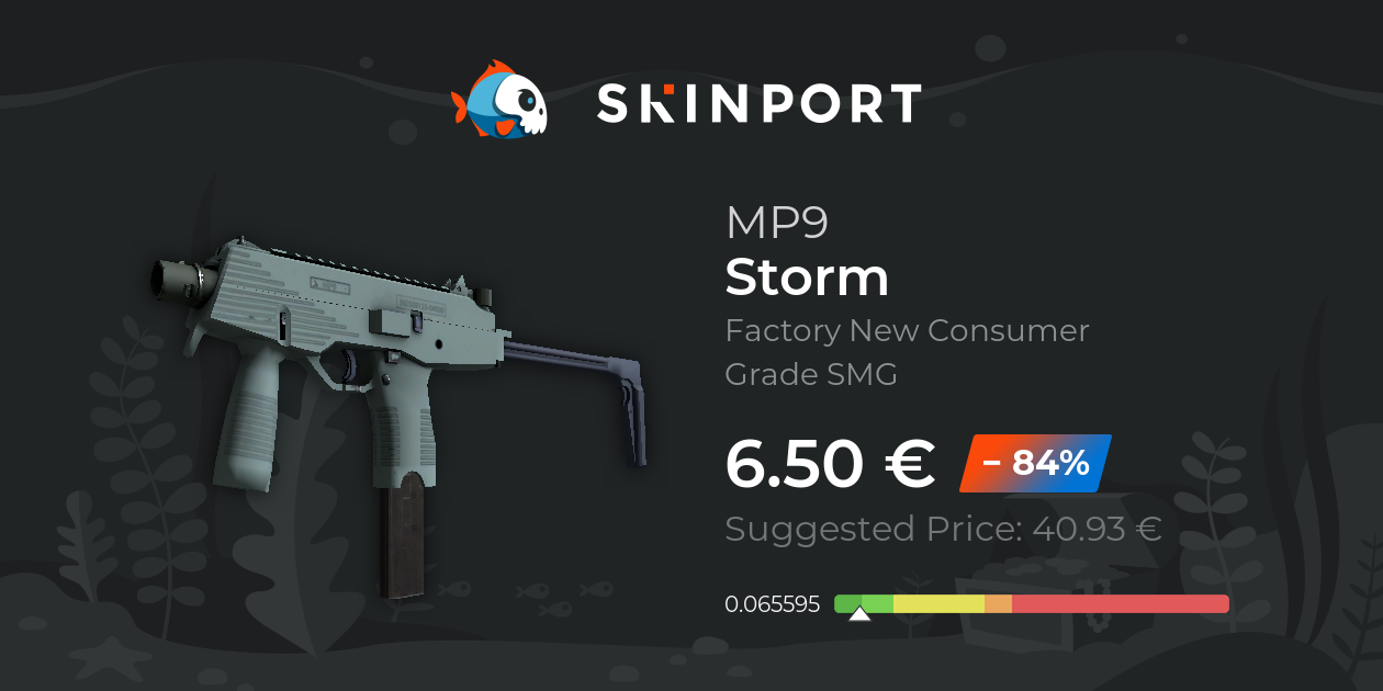 MP9 | Storm (Factory New) - CS:GO - Skinport