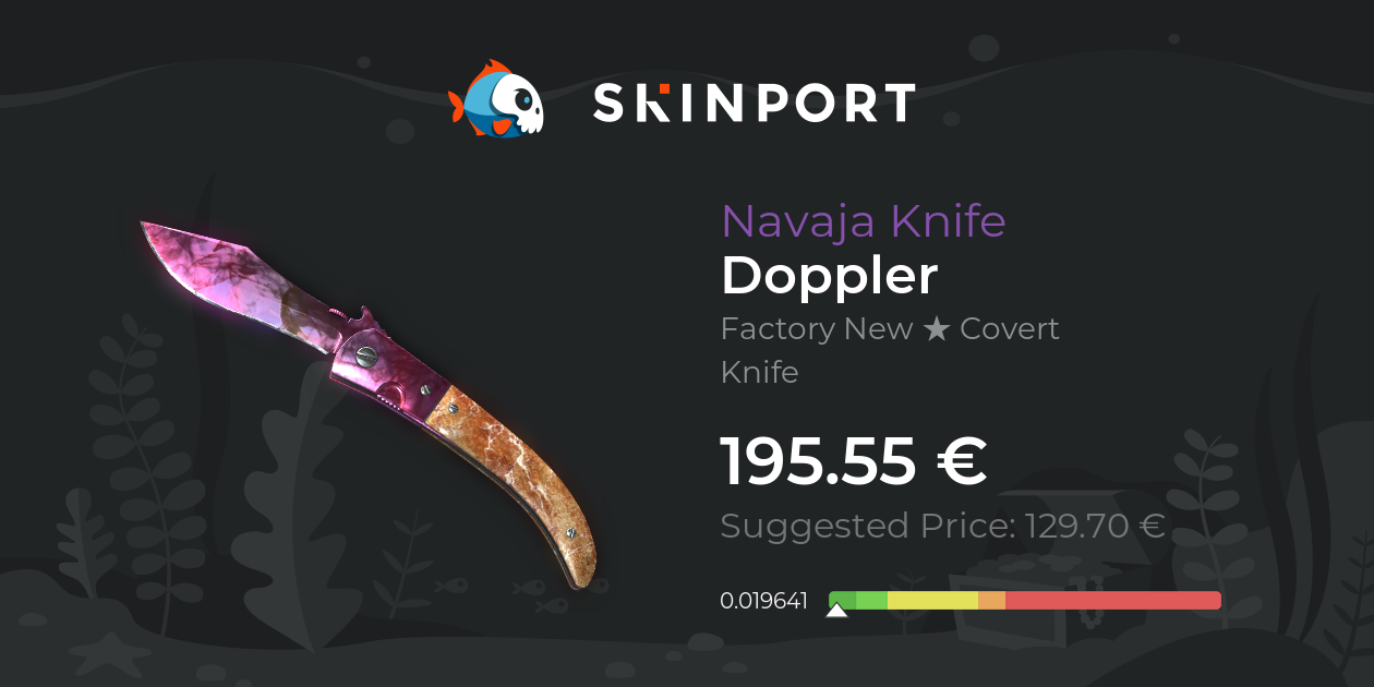 Navaja Knife | Doppler (Factory New) - Counter-Strike 2 - Skinport