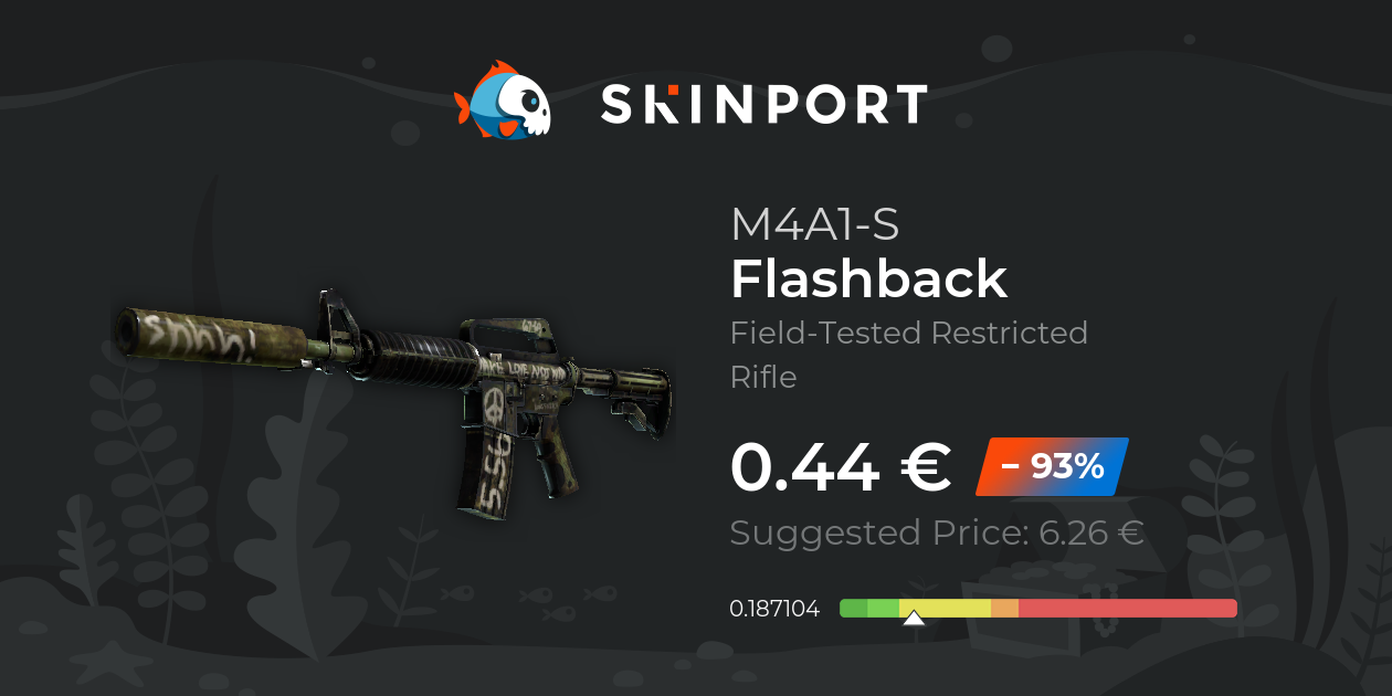 M4A1-S | Flashback (Field-Tested) - Counter-Strike 2 - Skinport