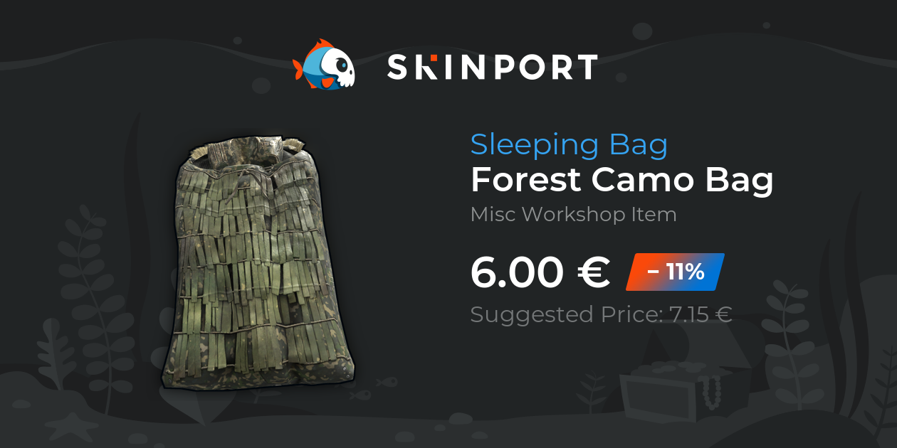 Forest Camo Bag - Rust - Skinport