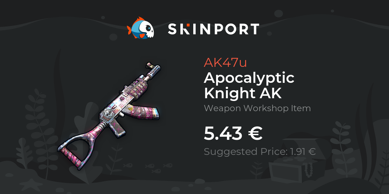 Apocalyptic Knight AK - Rust - Skinport