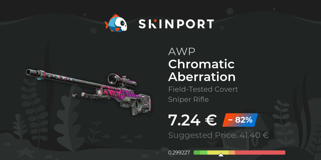 AWP | Chromatic Aberration (Field-Tested) - Counter-Strike 2 - Skinport
