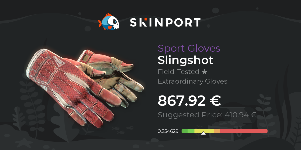 Sport Gloves | Slingshot (Field-Tested) - Counter-Strike 2 - Skinport