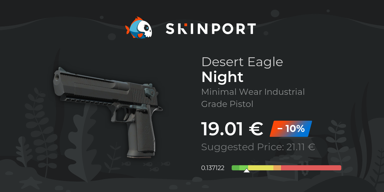 Desert Eagle | Night (Minimal Wear) - Counter-Strike 2 - Skinport