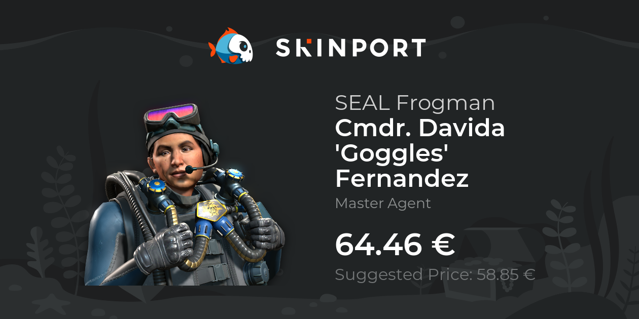 Cmdr. Davida 'Goggles' Fernandez | SEAL Frogman - Counter-Strike 2 ...