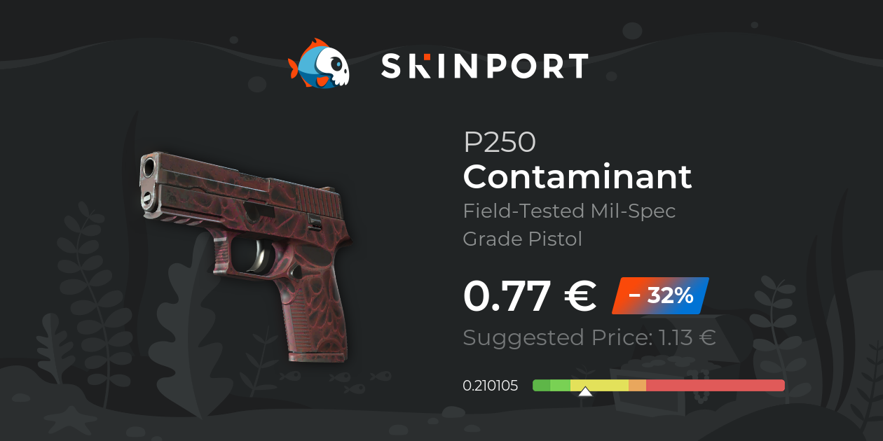 P250 | Contaminant (Field-Tested) - Counter-Strike 2 - Skinport