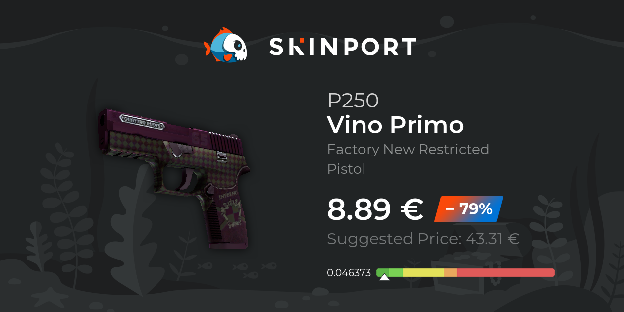 P250 | Vino Primo (Factory New) - Counter-Strike 2 - Skinport