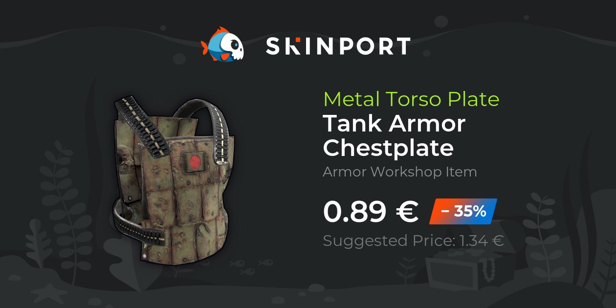 Tank Armor Chestplate - Rust - Skinport