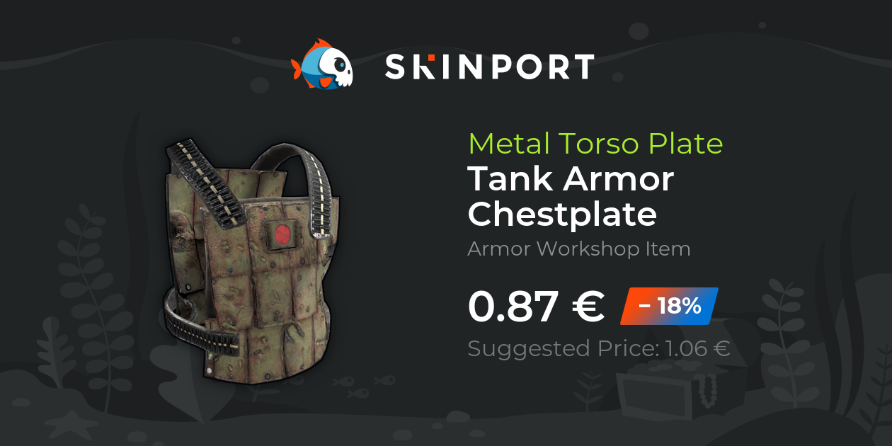 Tank Armor Chestplate - Rust - Skinport