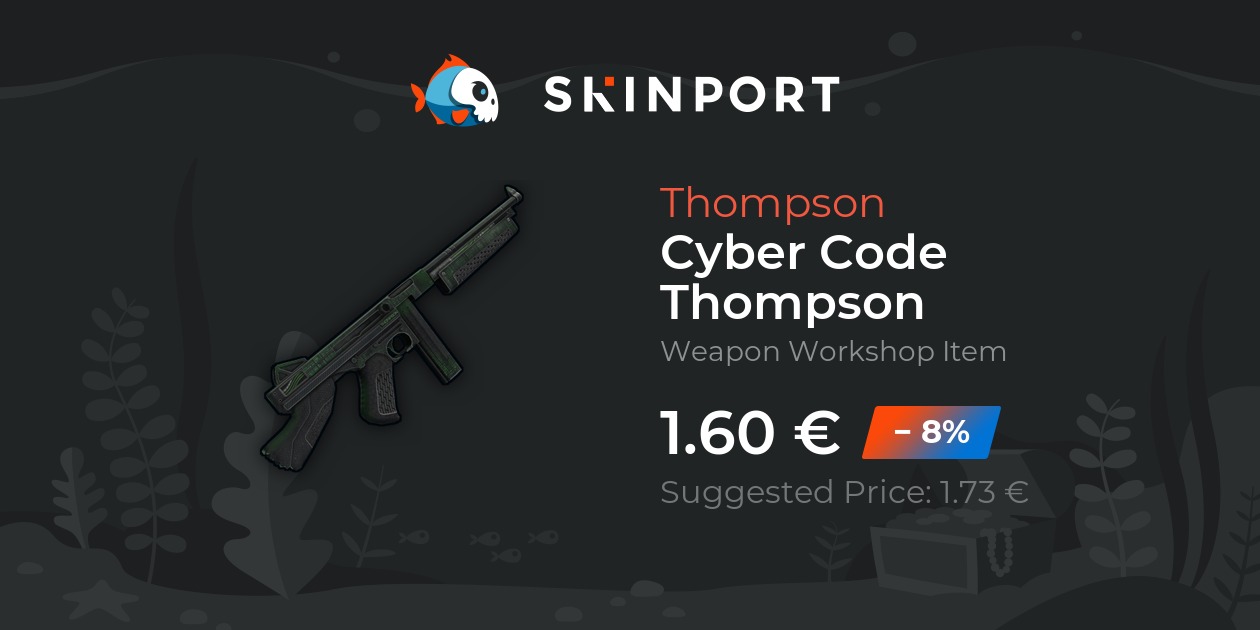 Cyber Code Thompson - Rust - Skinport