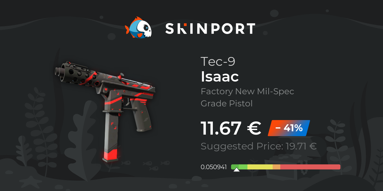 Tec-9 | Isaac (Factory New) - Counter-Strike 2 - Skinport
