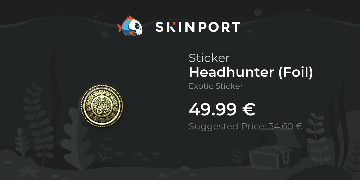 Sticker | Headhunter (Foil) - Counter-Strike 2 - Skinport