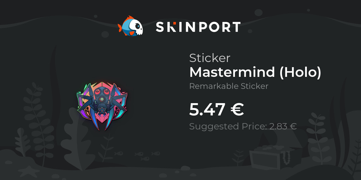 Sticker | Mastermind (Holo) - Counter-Strike 2 - Skinport